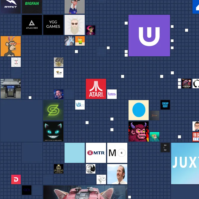 The Sandbox Metaverse Map