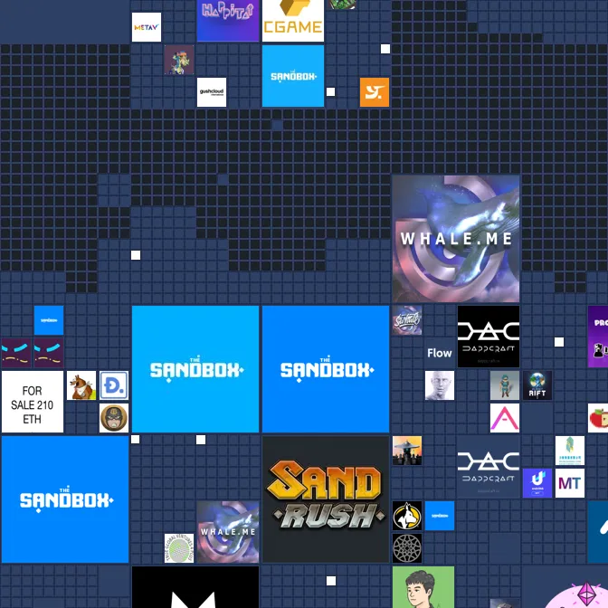 The Sandbox 元宇宙地图